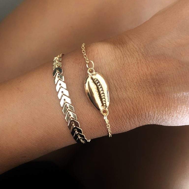 Lot de 2 bracelets femme – BIJOUX BY JULIE Lot de 2 bracelets femme – BIJOUX BY JULIE